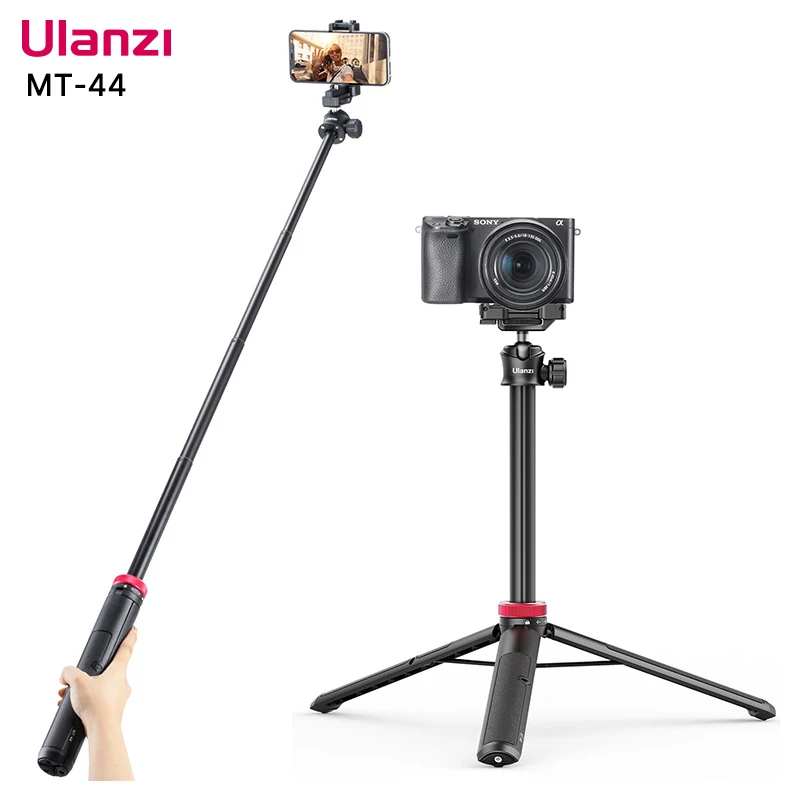 VIJIM-Ulanzi-MT-44-Extendable-Vlog-Livebroadcast-Tripod-Stand-with ...