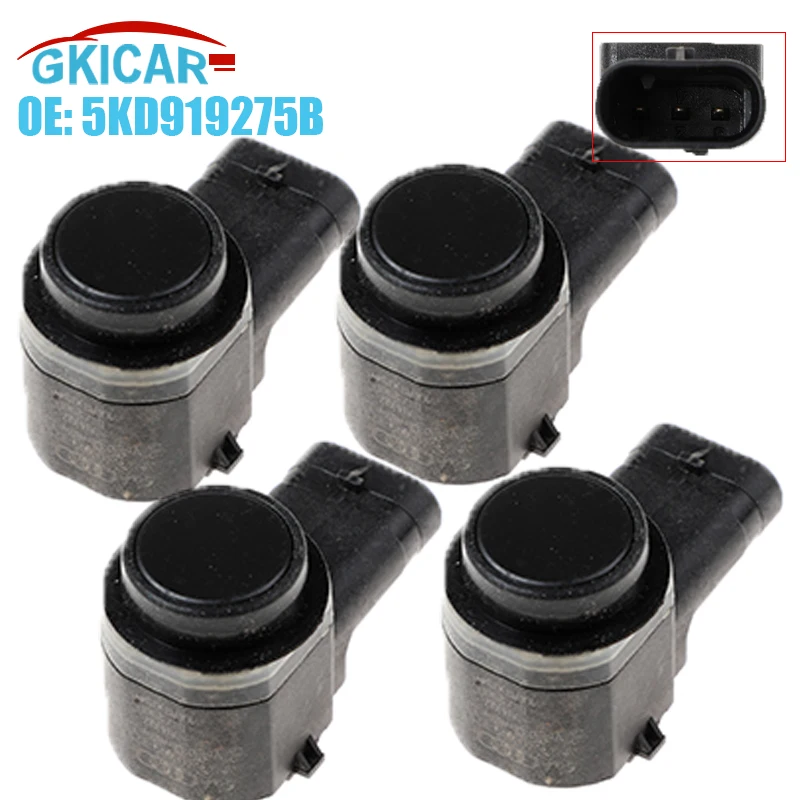 ODIDIO 5KD919275B 3 Pins PDC Parking Sensor For Volkswagen Passat B6 B7 ...