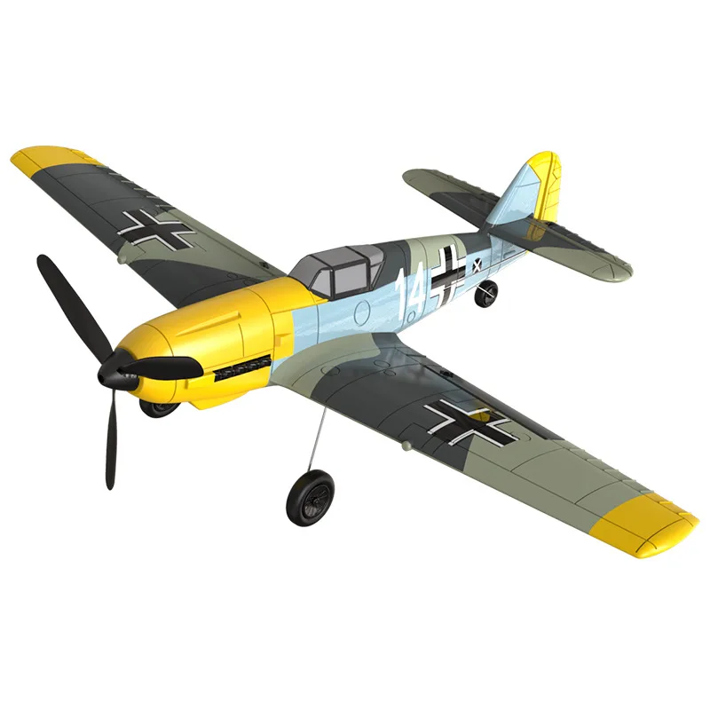 Rc Plane Toys Bf109 Airplane Fixed Wing 4 Channel 2.4g 6-axis Epp ...