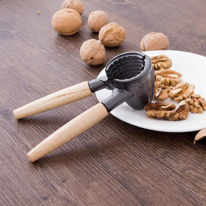 Walnut-Nut-Cracker-Tool-Wooden-Handle-Walnut-Cracker-Multifunctional ...