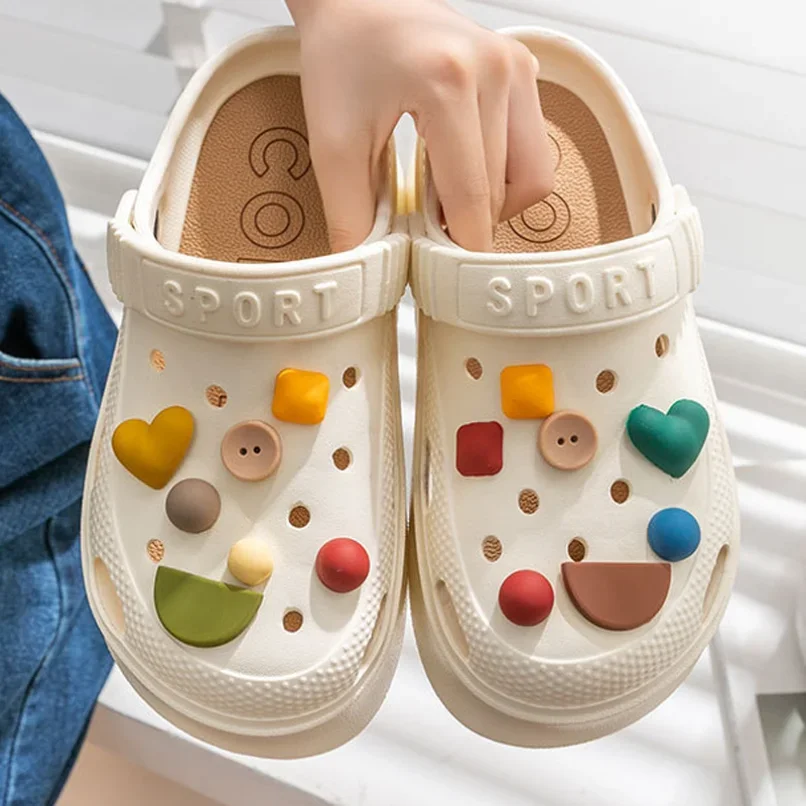 Woman-Slipper-Cloud-Clog-Cartoon-Dog-Puppy-Cute-Sandals-Summer-Beach ...