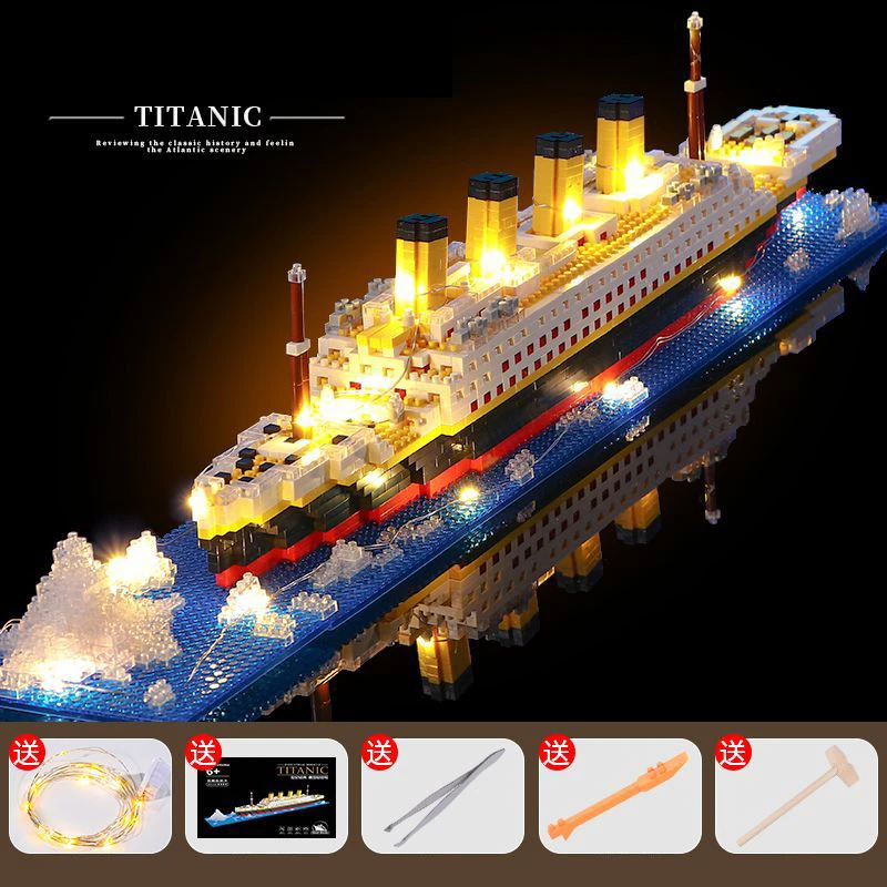 Titanic schiff modell kinder spielzeug geburtstag geschenk assembly ...