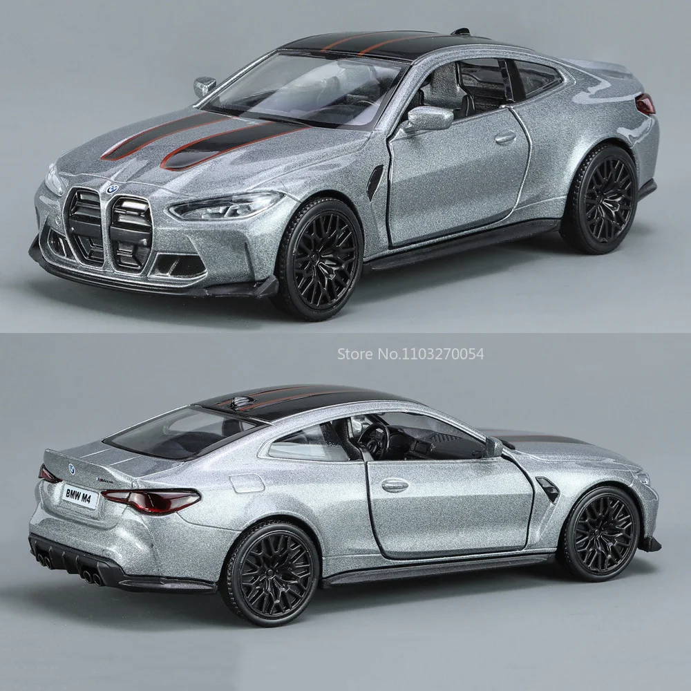 1-36-BMW-M4-CSL-Car-Model-Alloy-Diecasts-Metal-Body-Toys-Simulation ...