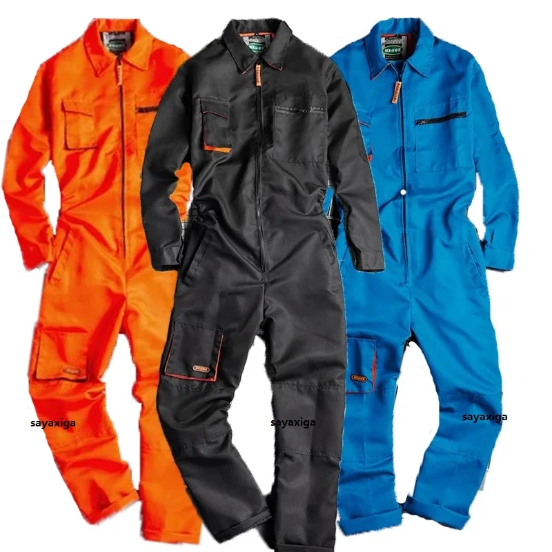 Work-Overall-Uniform-Men-Women-Working-Coveralls-Welding-Suit-Car ...