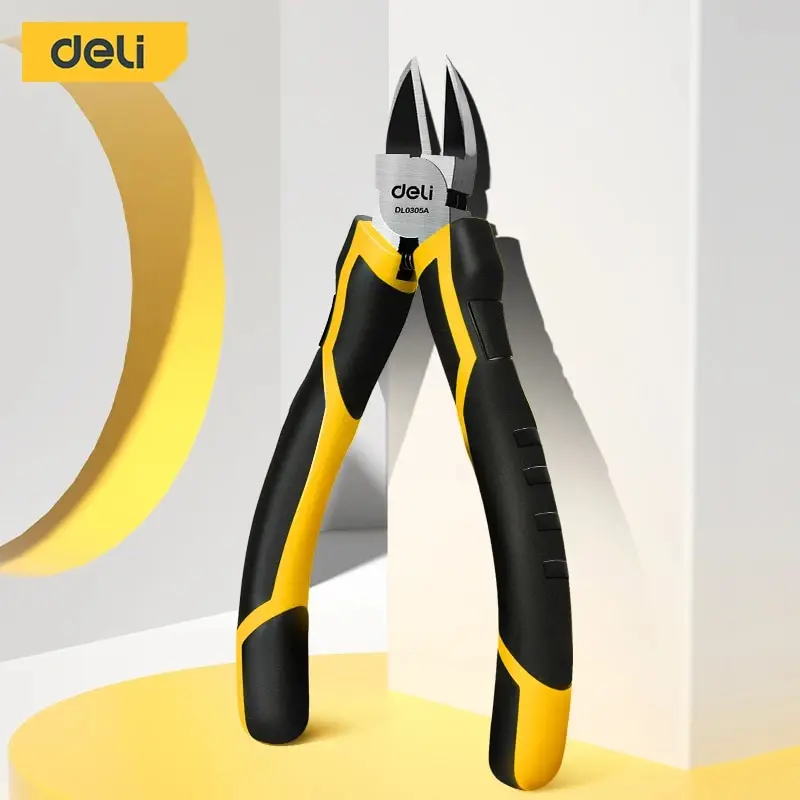 Deli-5-Inch-6-Inch-Universal-Plastic-Nippers-Mini-Diagonal-Pliers ...