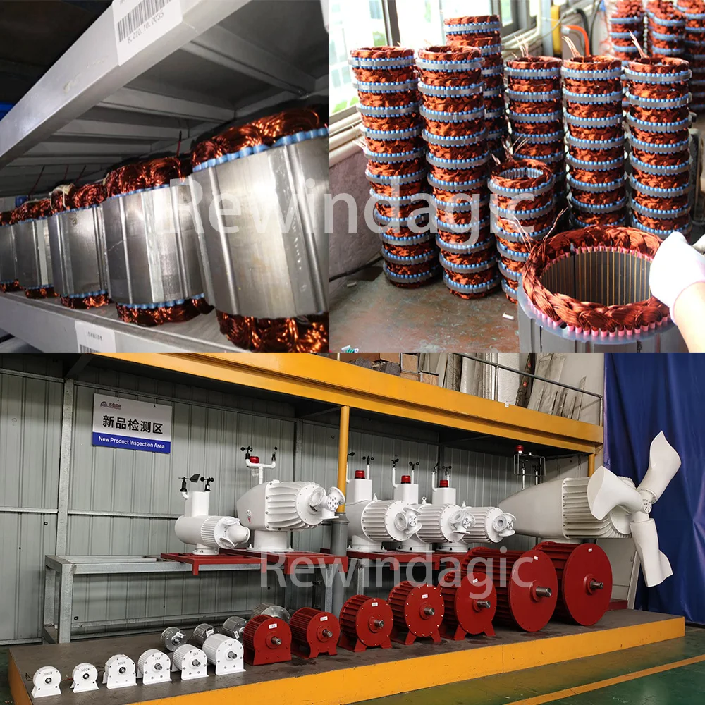 10KW Direct Shaft Big Generator AC Alternators 96V 120V 220V 380V ...