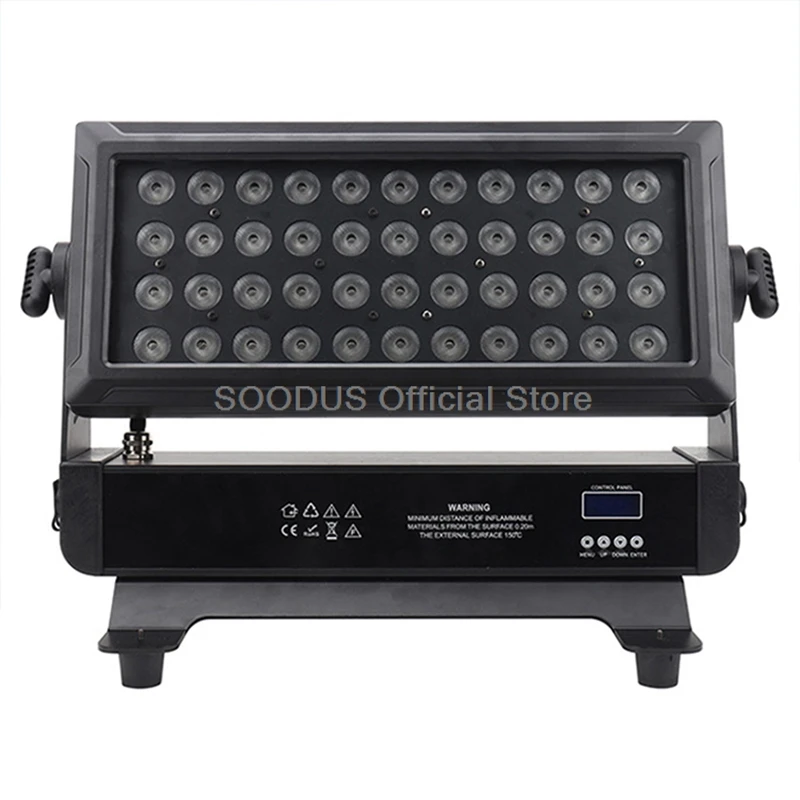 Dj-Light-44PCS-10W-LED-Floodlight-IP65-Waterproof-RGBW-LED-Wall-Washer ...