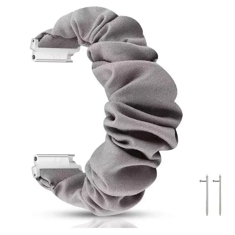 Elastic Nylon Loop Strap - 20mm/22mm Versatile Band Bracelet for ...