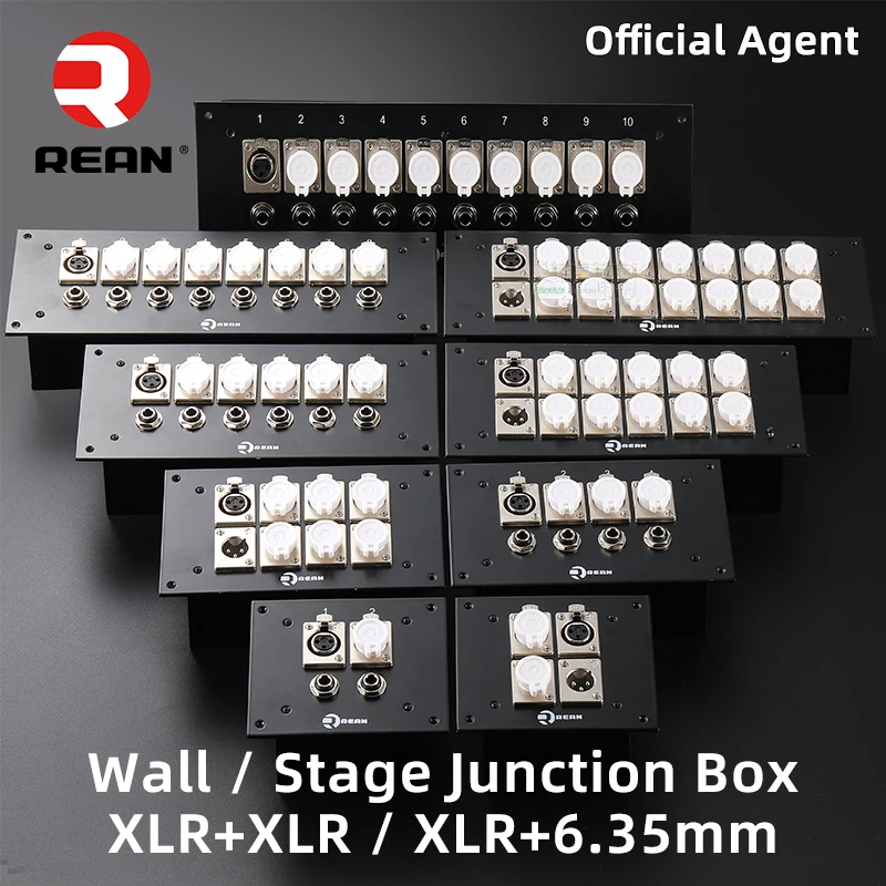 Xlr Wall Connector | Audio Junction Box | Xlr Plug Jack | Box Connector ...