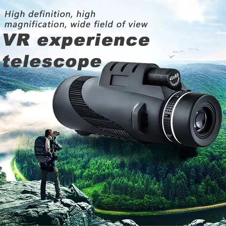 80X100 Hd Monocular Telescope 8000M Long Range Zoom Bak4 Prism ...
