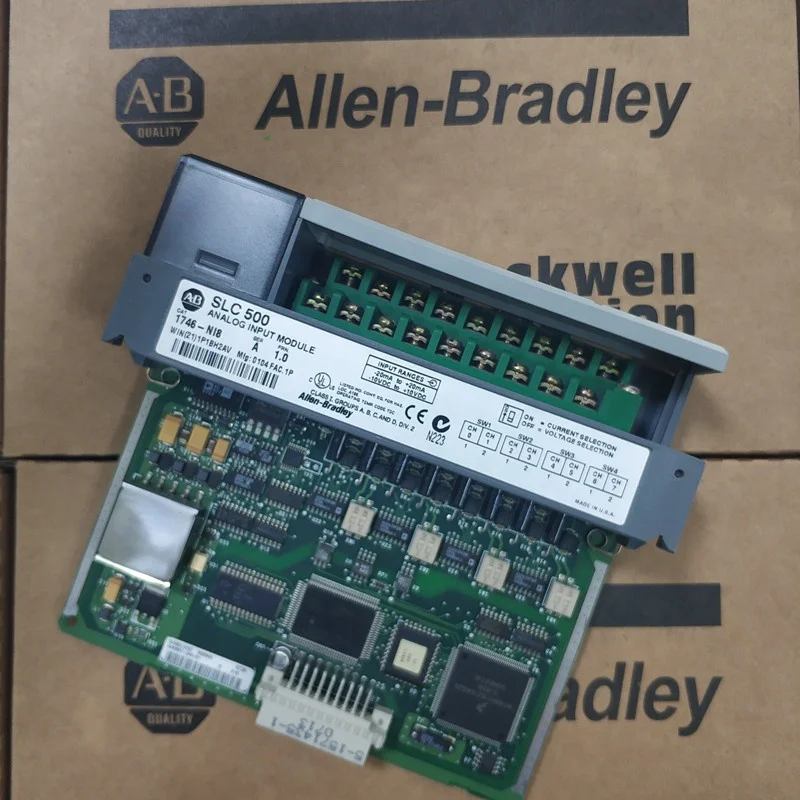 Allen Bradley AB SLC 8 Point analog input module 1746 NI8| | - AliExpress