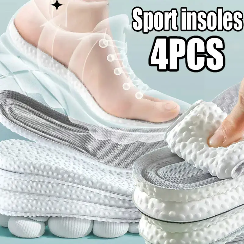 4Pcs-Massage-Shoes-Insoles-Super-Soft-EVA-Sports-Insole-for-Feet ...