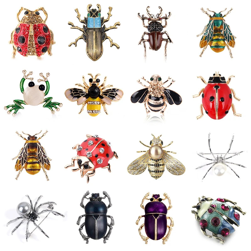 Broche-en-forme-d-insecte-29-Styles-de-bijoux-abeille-coccinelle ...