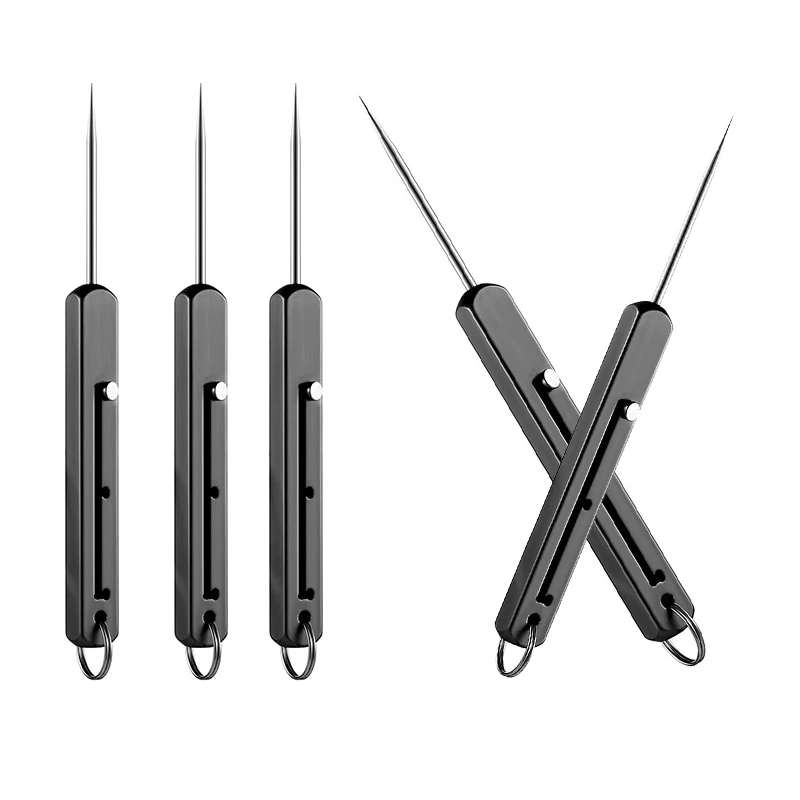 Portable-EDC-Retractable-Toothpick-High-Strength-Titanium-Alloy-Spring ...