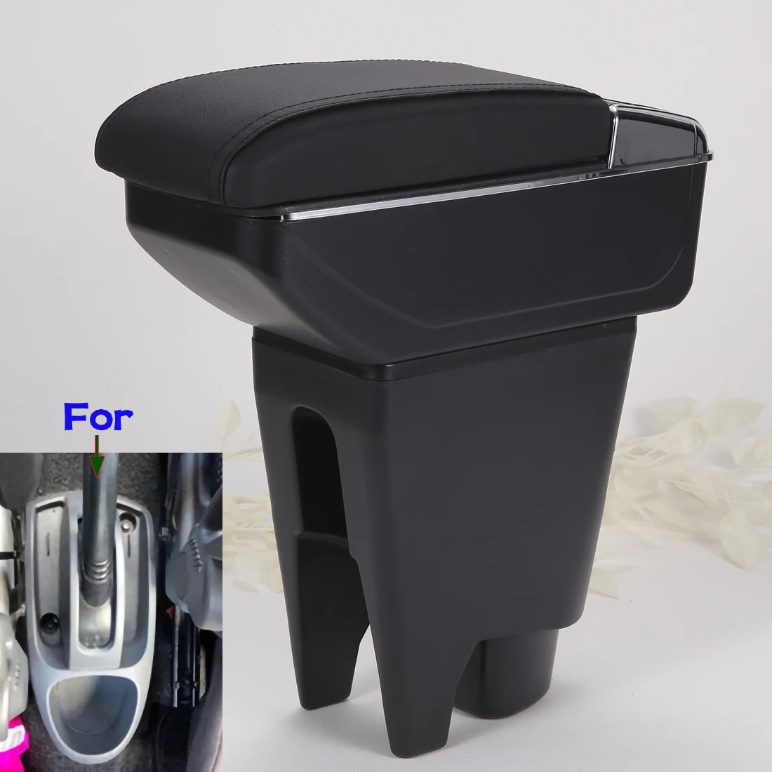For Citroen C1 Armrest Box For Peugeot 107 Toyota Aygo BJ Armrest Car ...