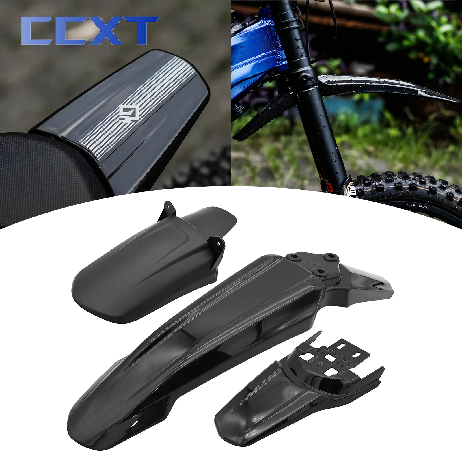 Motorcycle-Front-Rear-Wheel-Mudguards-Fender-For-Segway-X160-X260-For ...