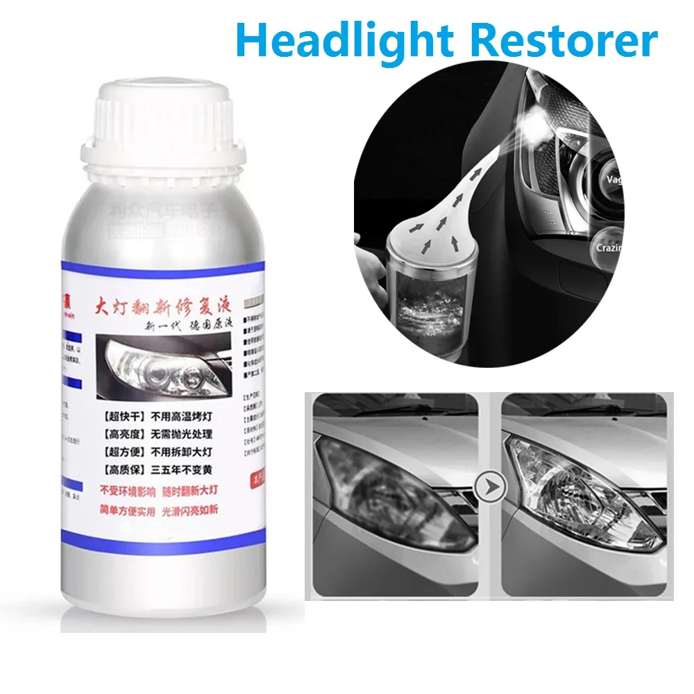 Headlight-Polisher-Liquid-Evaporator-Polymer-Liquid-Headlights-Chemical ...