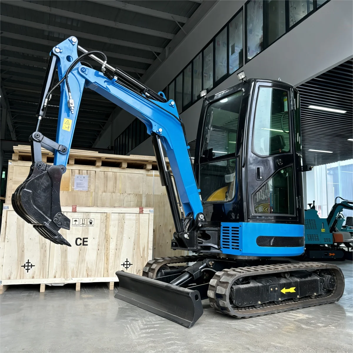 High Efficiency Diesel Crawler Mini Excavator Customized Multi ...