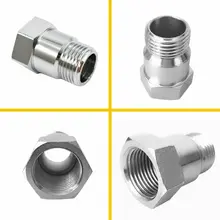 4PCS O2 Oxygen Sensor Test Pipe Extender Spacer Adapter Steel and ...