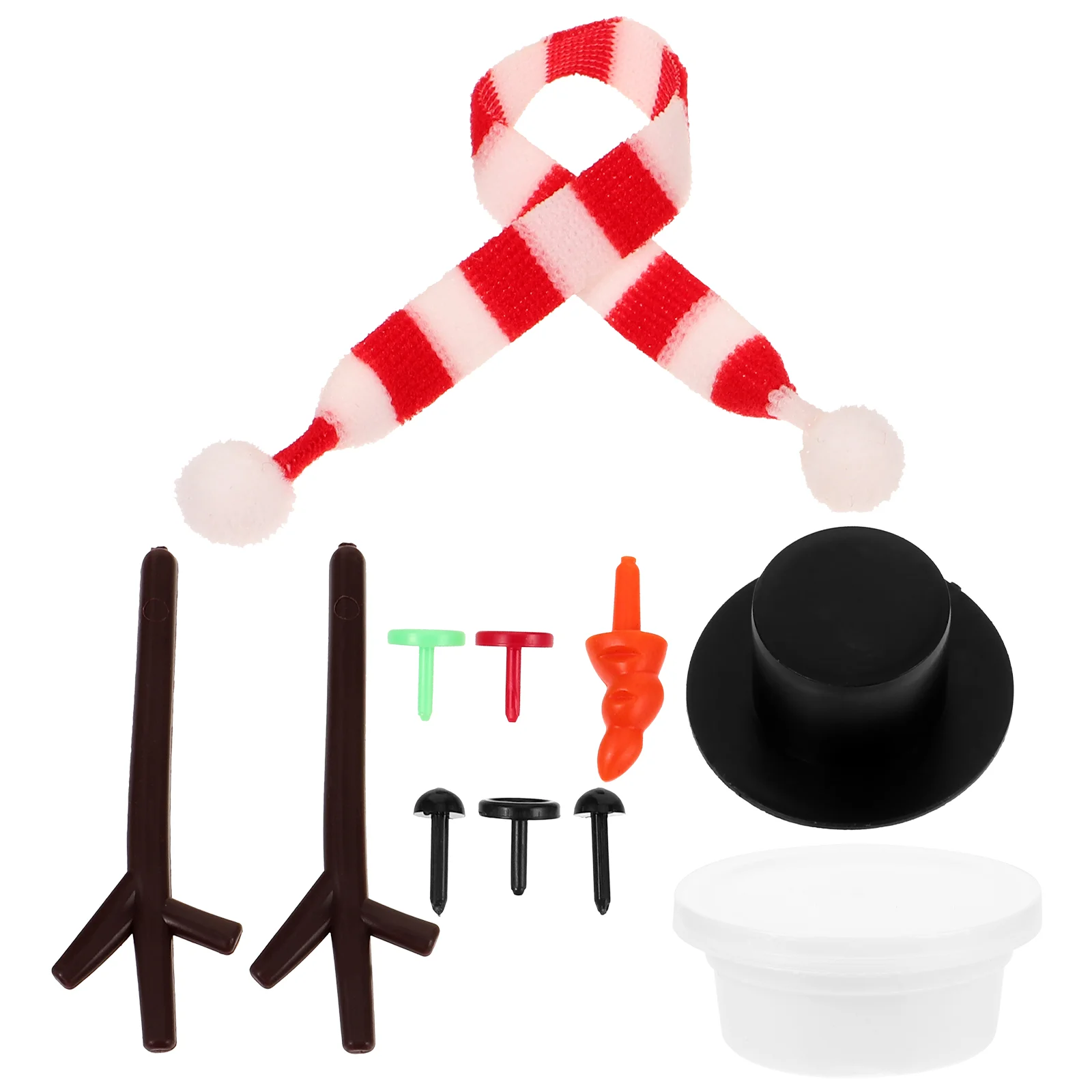 DIY-Snowman-Craft-Kit-Mini-Christmas-Slush-Bear-Decorative-Accessories ...