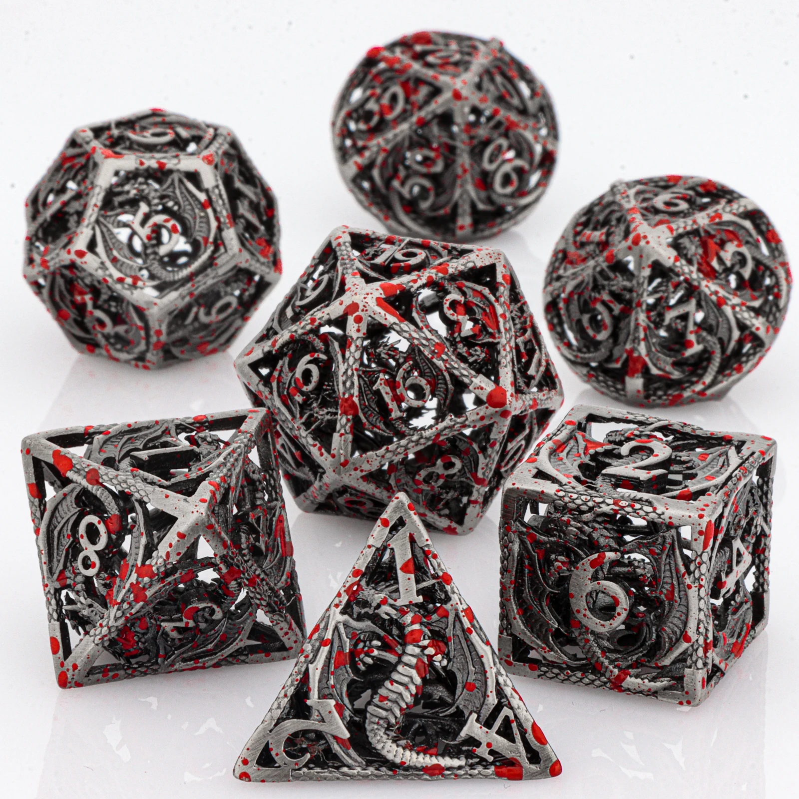 Blood-Dragon-Metal-Dice-Set-for-Dungeons-and-Dragons-Polyhedral-Dice ...