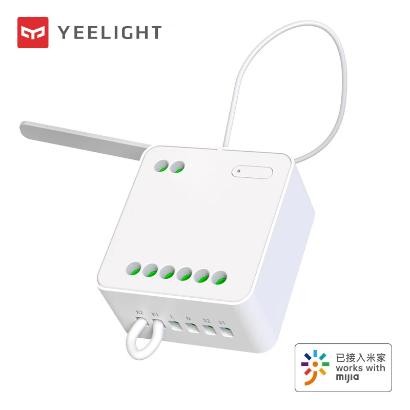 Yeelight Smart Dual Control Module Two-Way Wireless Relay Controller 2 ...