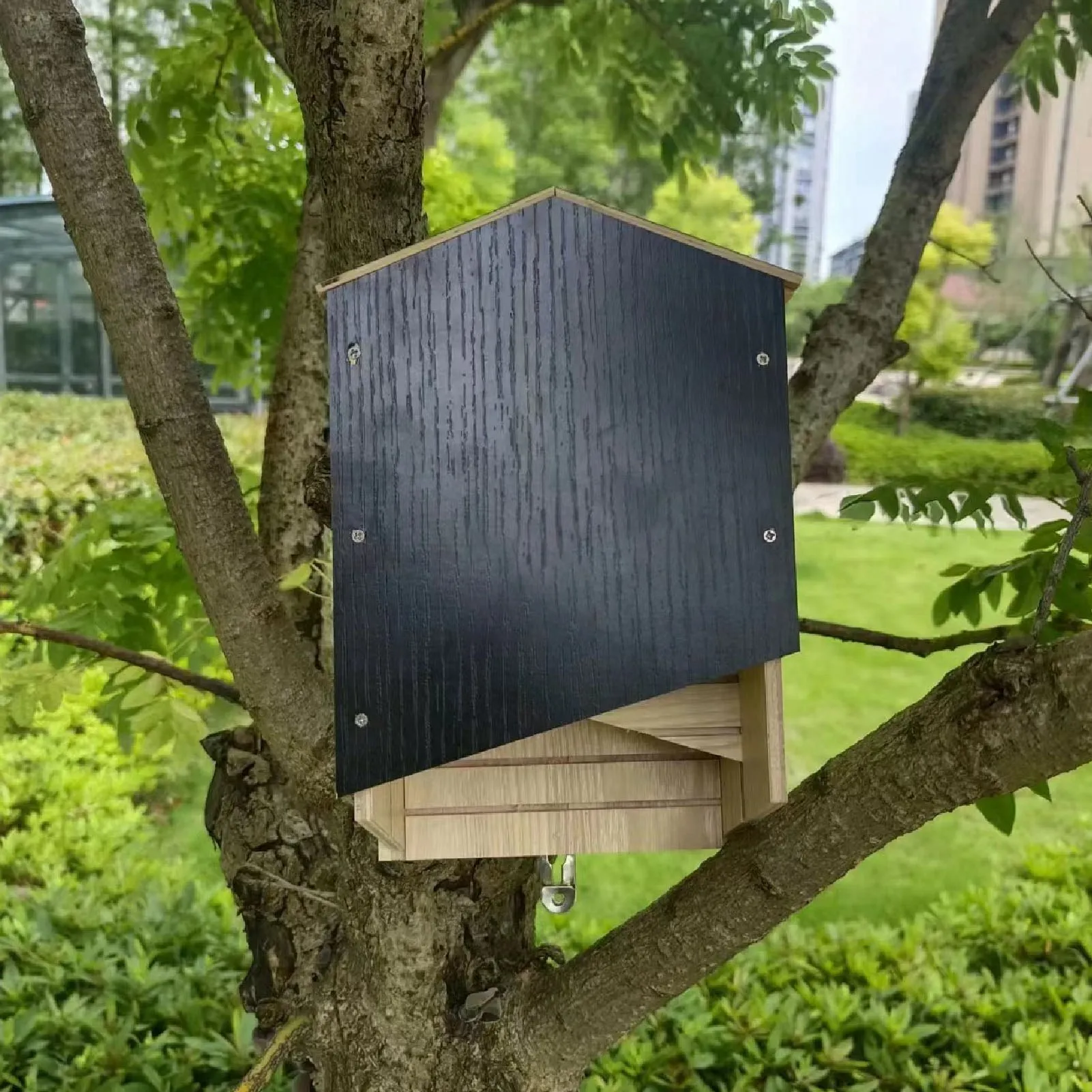Bat-House-Kit-Double-Chamber-Wooden-Waterproof-Windproof-Bat-Box ...