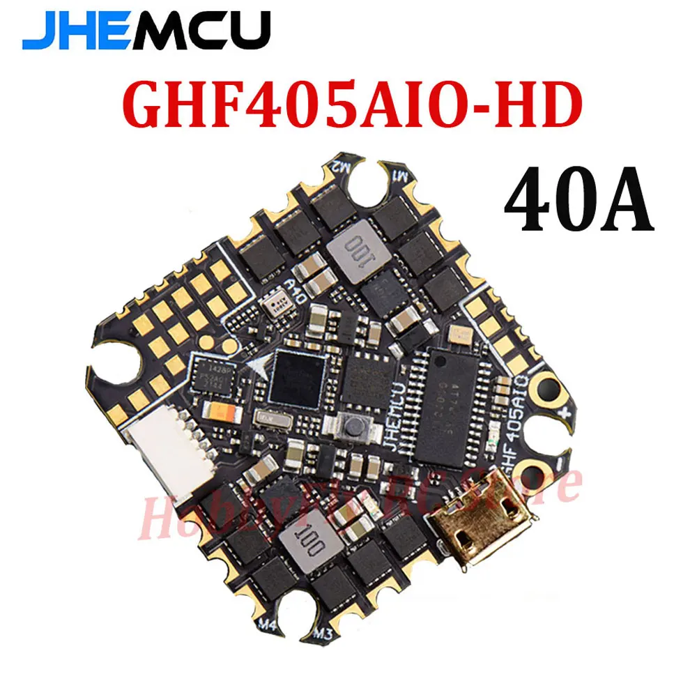JHEMCU-GHF405AIO-HD-Betaflight-F405-OSD-Flight-Controller-With-40A-ESC ...