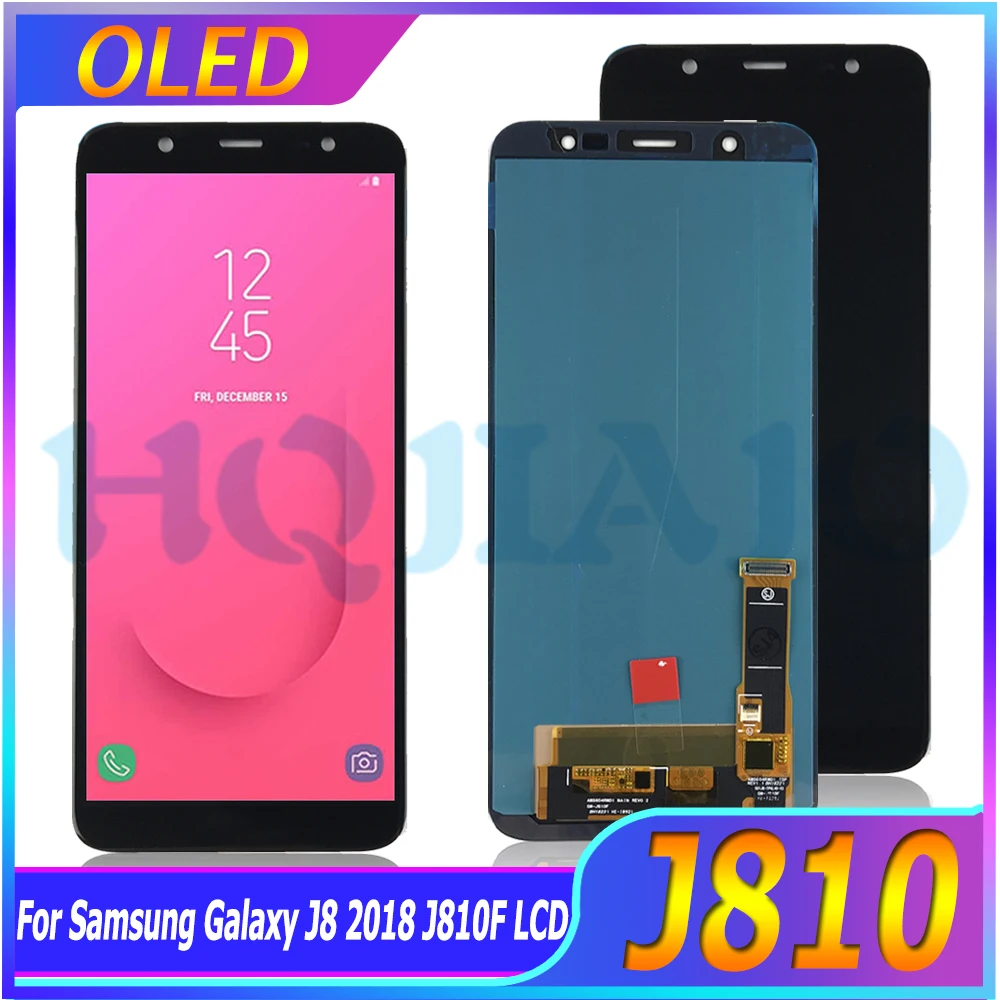 New Oled Lcd For Samsung J8 2018 J810 Lcd Display Touch Screen ...