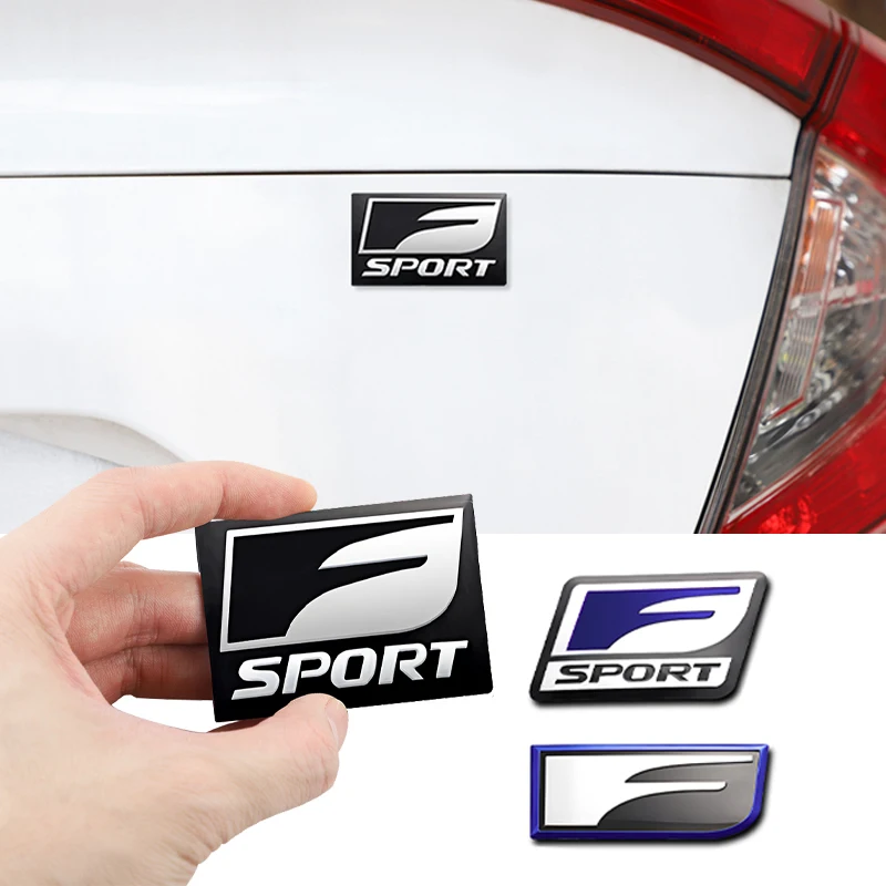 Car Logo Sticker 3D Aluminum Tail Emblem Badge Body Decal For Lexus F ...