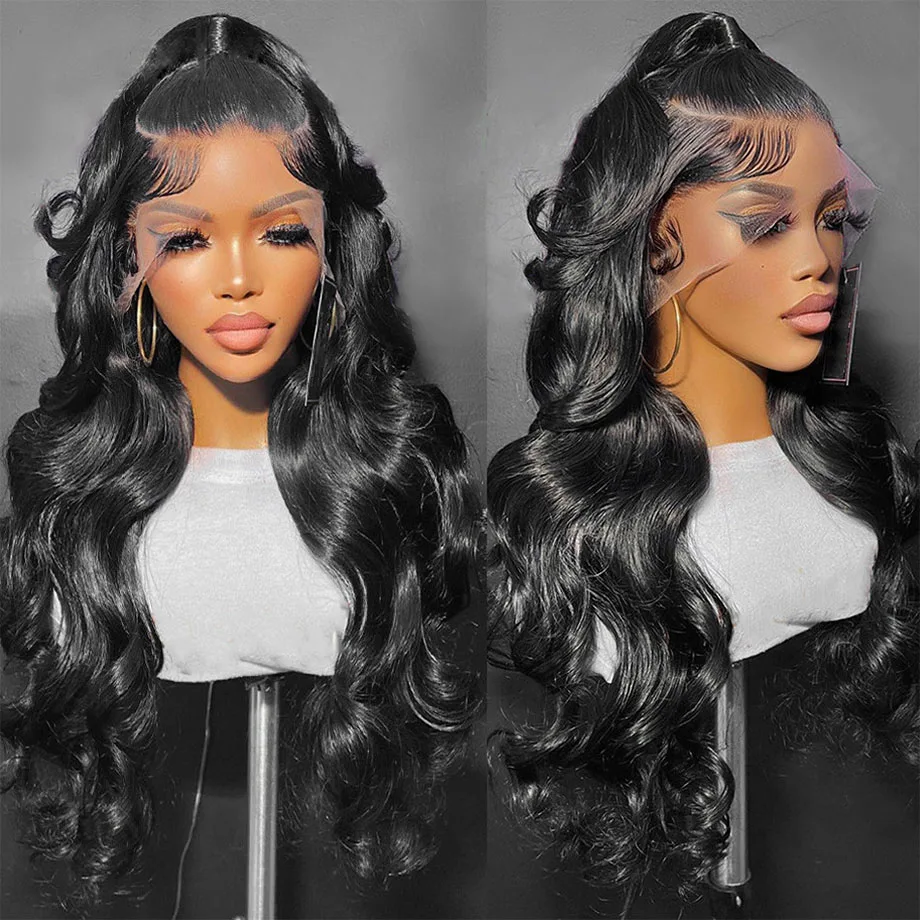 Body Wave Lace Front Wigs Human Hair Glueless Wig 13x6 Hd Lace Frontal Wig Loose Deep Wave Lace ...