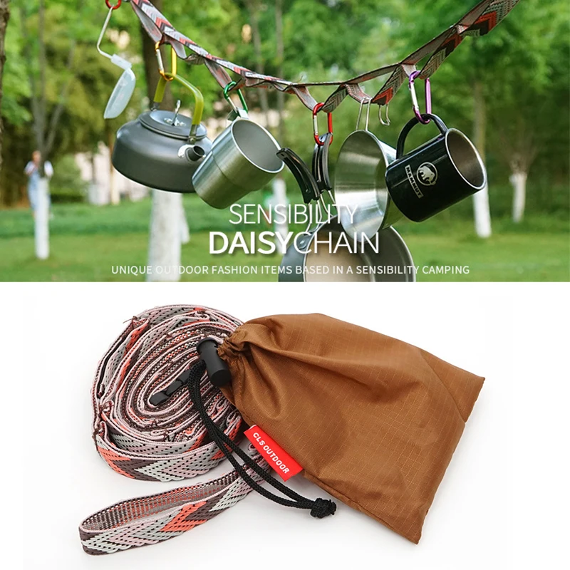 Adjustable-Outdoor-Hanging-Rope-Portable-Camping-Hiking-Travel-Lanyard ...