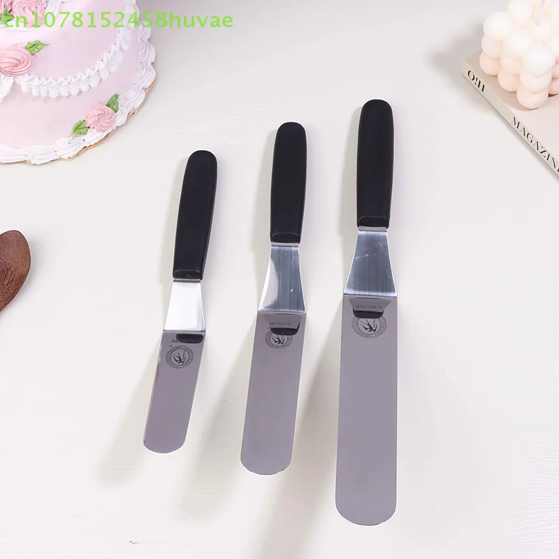 6/8/10 Inch Icing Spatula Angled Stainless Steel Palette Knife Curved ...