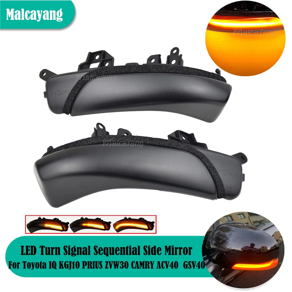 Sequential-LED-Dynamic-Turn-Signal-Light-For-Toyota-CAMRY-PRIUS-REIZ ...