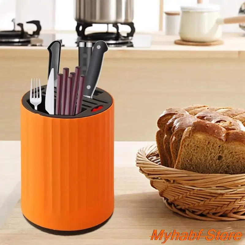 360-Degree-Rotating-Knives-Holder-Organizer-Rotation-Knife-Stand ...