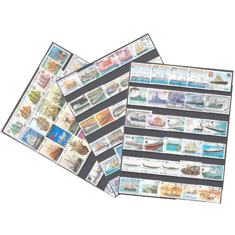 10-20-50-100-220-PCS-All-Different-New-Topic-Boat-Ship-Postage-Stamp ...