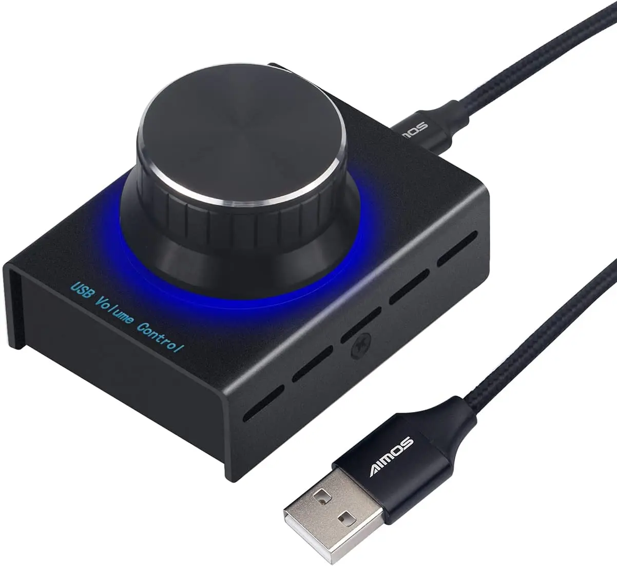 AIMOS-USB-Audio-Volume-Controller-Adjuster-Rotary-Control-Knob-Computer ...