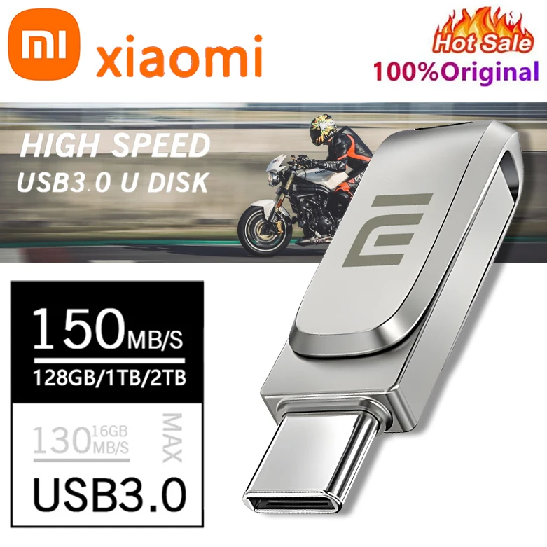 Xiaomi-unidad-Flash-USB-3-0-Mini-Pendrive-de-512GB-256GB-y-128GB ...