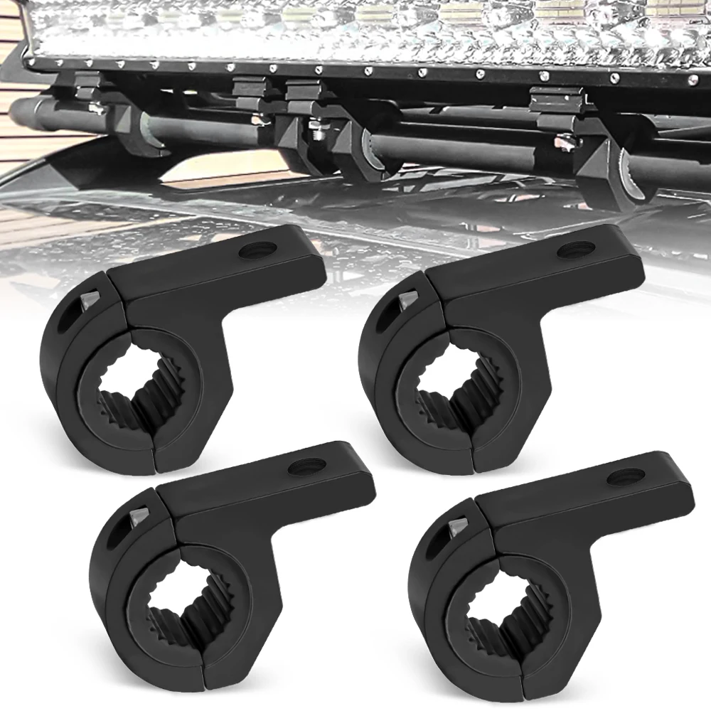 Motorcycle-LED-Headlight-Clamps-Brackets-Tube-Clamp-Mount-Kit-For ...