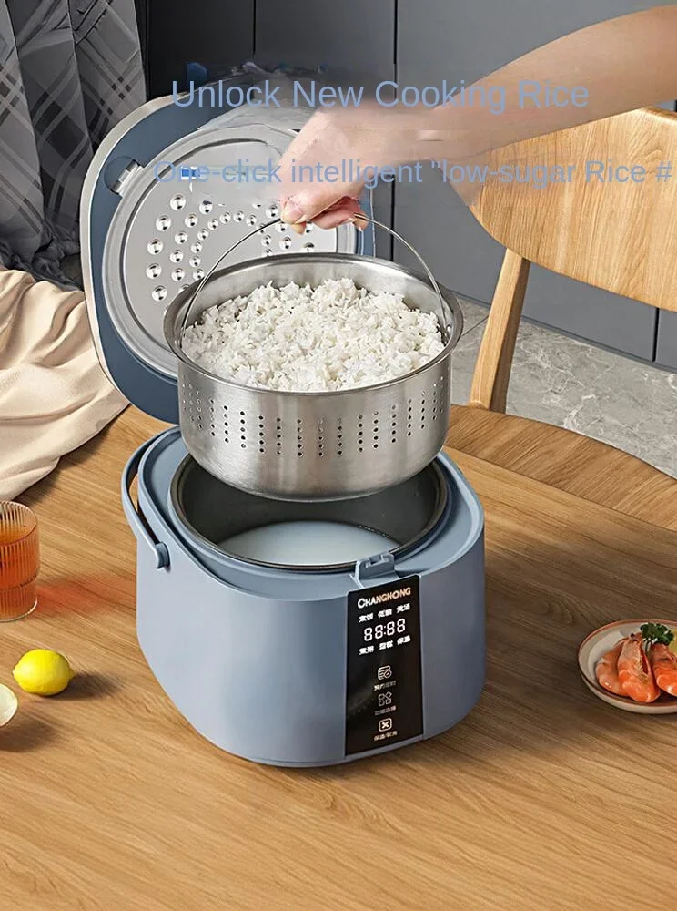 Low-sugar-rice-cooker-2L3L4L5L-uncoated-stainless-steel-rice-soup ...