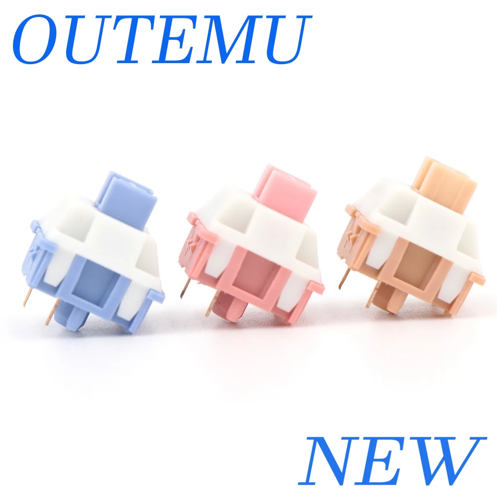 Outemu Switches Lubed Interruptor De Teclado Mecânico 5pin Silencioso ...