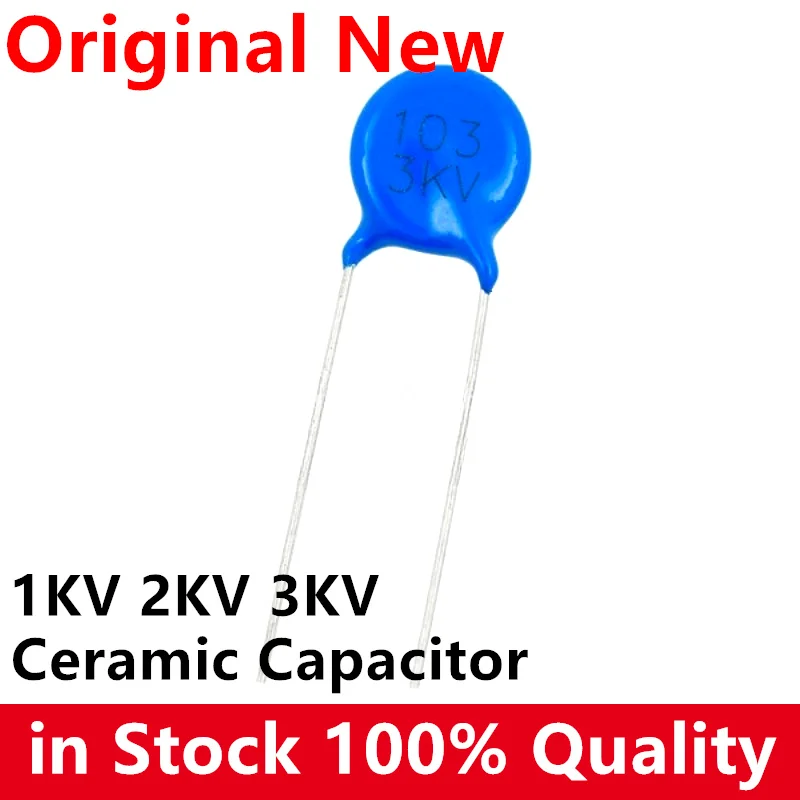 20pcs High voltage Ceramic Capacitor 3KV 2KV 1KV 5PF 10PF 20PF 22PF ...