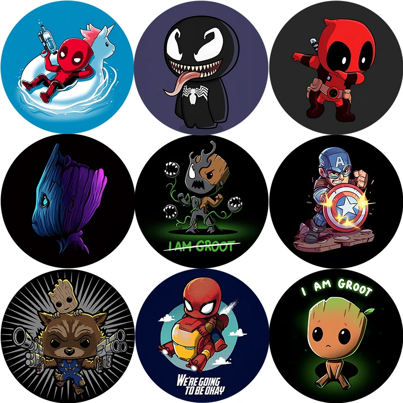 Marvel-Phone-Socket-Stand-Grip-Finger-Rring-Support-Mobile-Popping ...