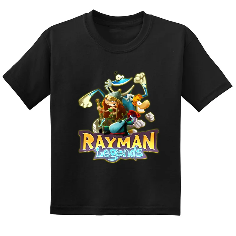 Rayman-Legends-Adventures-Print-Funny-Kids-T-shirt-Cartoon-Children ...