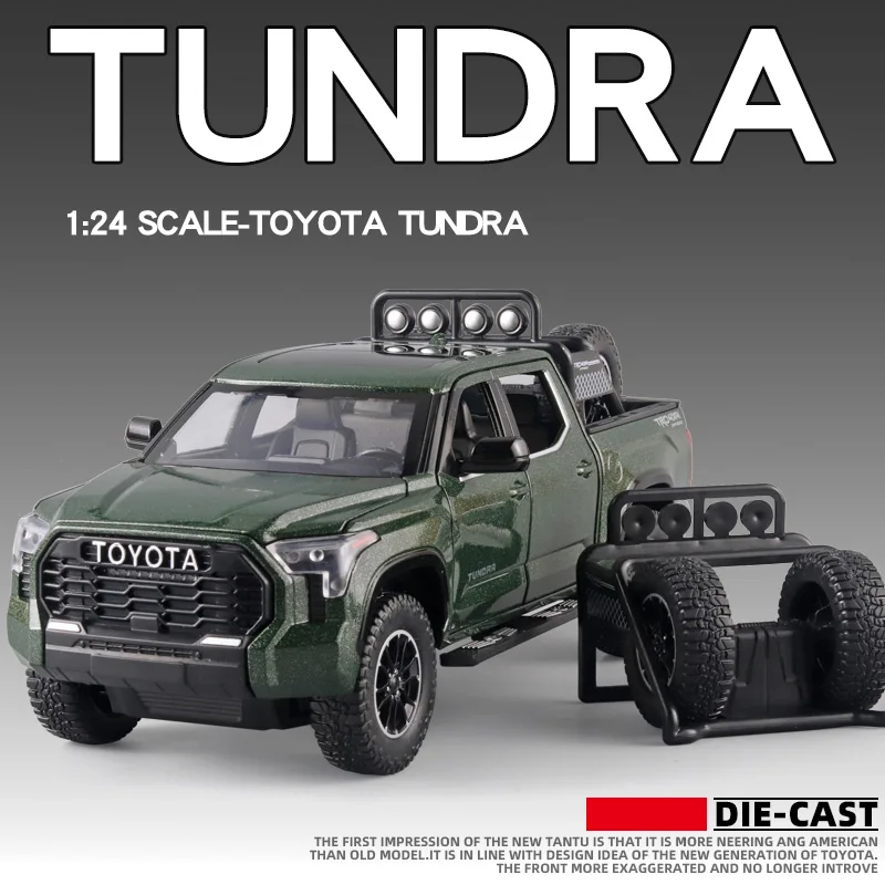 Diecast-1-24-Tundra-Big-Wheel-Off-road-Vehicle-SUV-Alloy-Model-Car ...