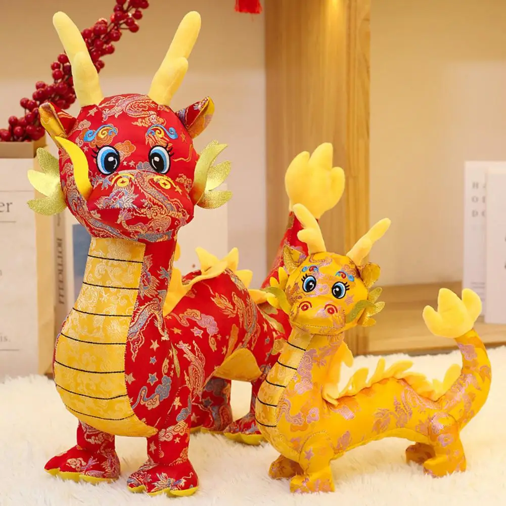 Plush-Chinese-Dragon-Cushion-Dragon-New-Year-Cute-Little-Dragon-2024 ...