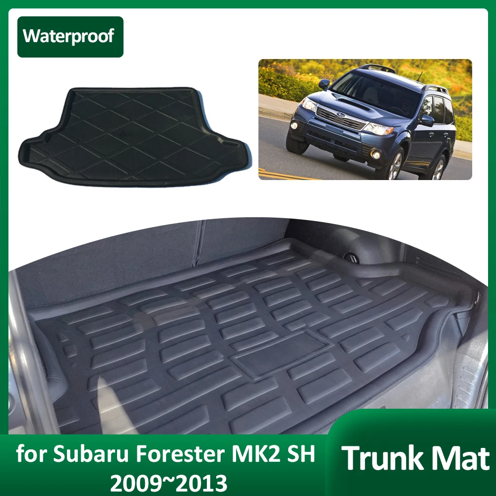 Car-Trunk-Mat-for-Subaru-Forester-MK2-SH-2009-2013-Tray-Waterproof-Rear ...