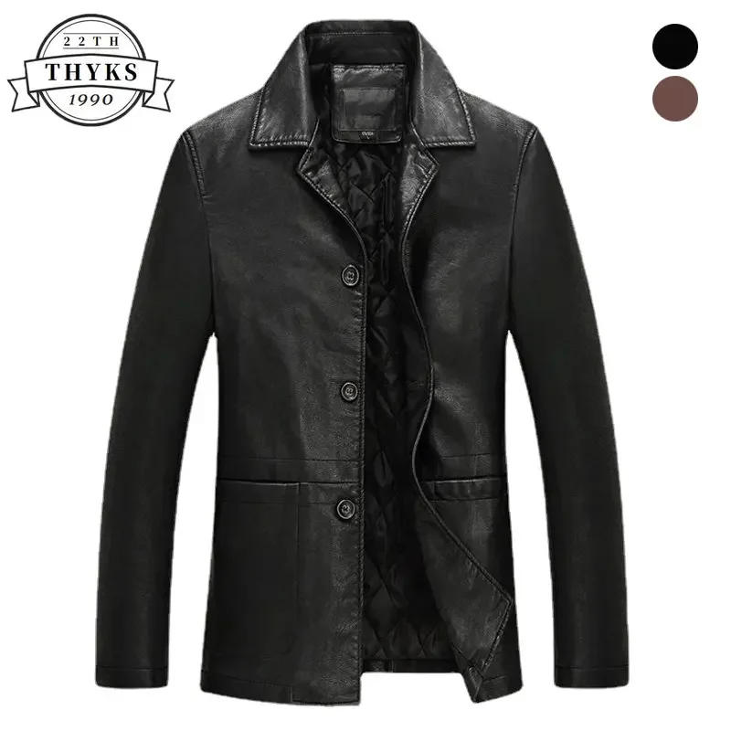 Business-Leather-Jacket-Men-Thick-Warm-Liner-Windbreaker-Mens-PU ...