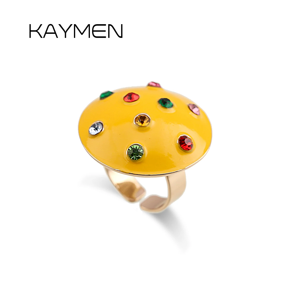 Wedding Jewelry | Statement Ring | Enamel Ring | Gold Ring - Luxury ...