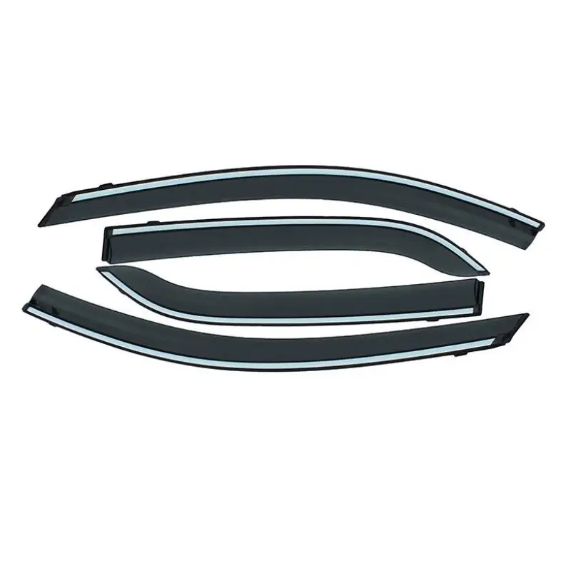 Weather Shield Side Window Deflector Window Visor Rain Eyebrow Shelter ...